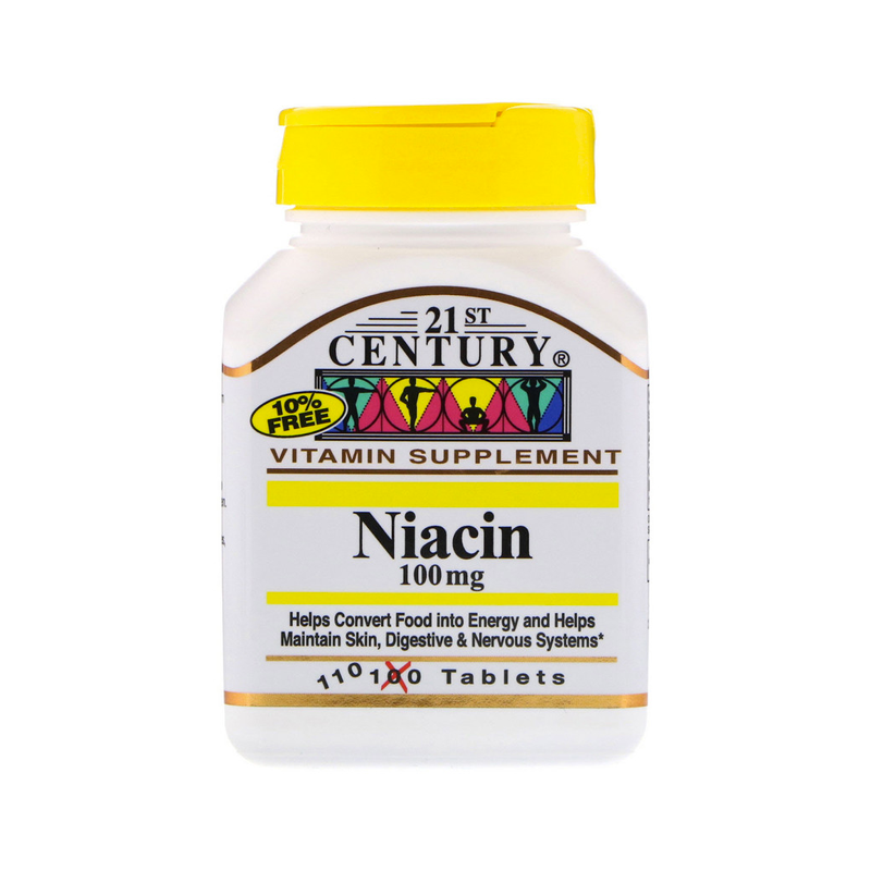 NIACIN (VITAMINA B-3) 100MG 110 TAB - Priceless Imports Nicaragua