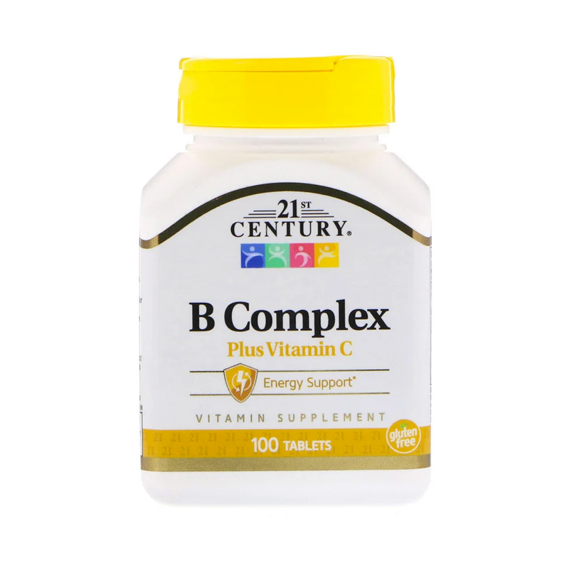 B COMPLEX PLUS VITAMIN C 100 TAB - Priceless Imports Nicaragua