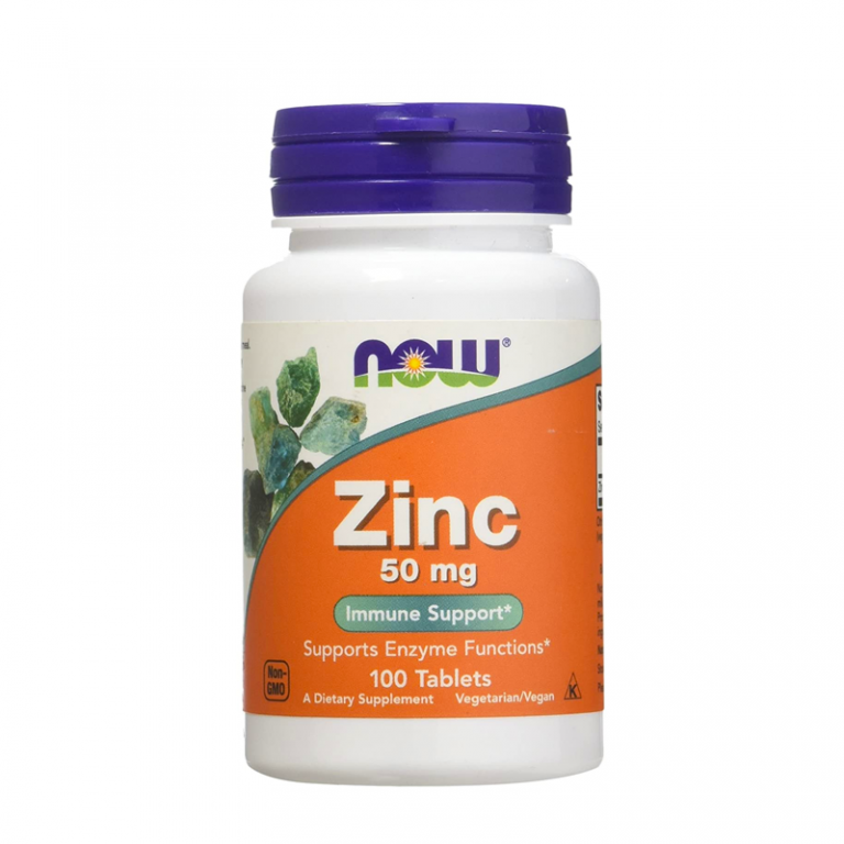 ZINC NOW 50 MG 100TAB - Priceless Imports Nicaragua