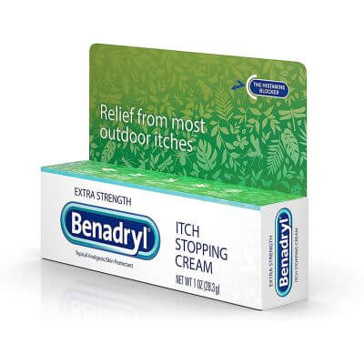 ITCH STOPPING CREAM BENADRYL 1OZ (CREMA PARA DETENER EL PICOR ...