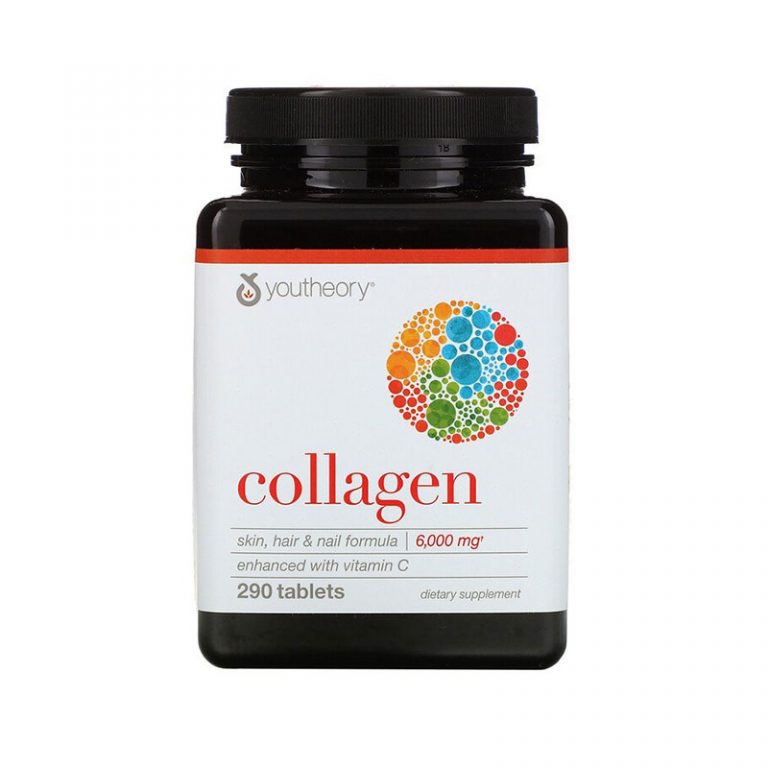COLLAGEN 6000MG 290TAB YOUTHEORY (COLÁGENO) - Priceless Imports Nicaragua
