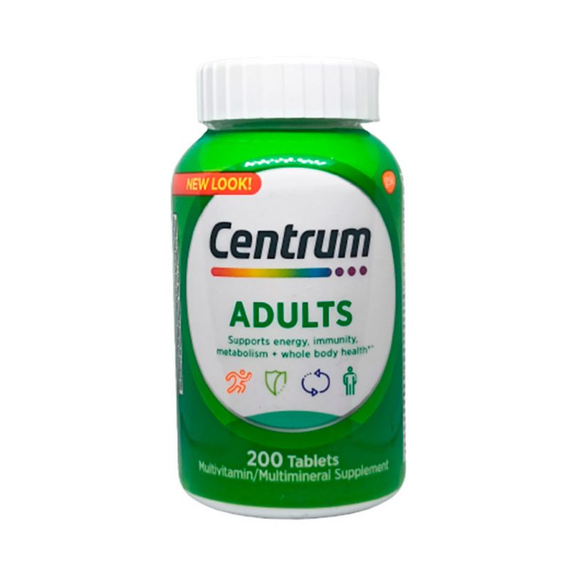 Centrum Adulto 200 Tabletas - Priceless Imports Nicaragua