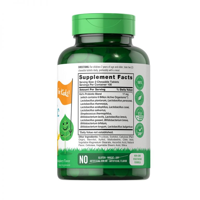 Lil Sprouts - Probióticos para niños | 200 tabletas masticables - Priceless Imports Nicaragua