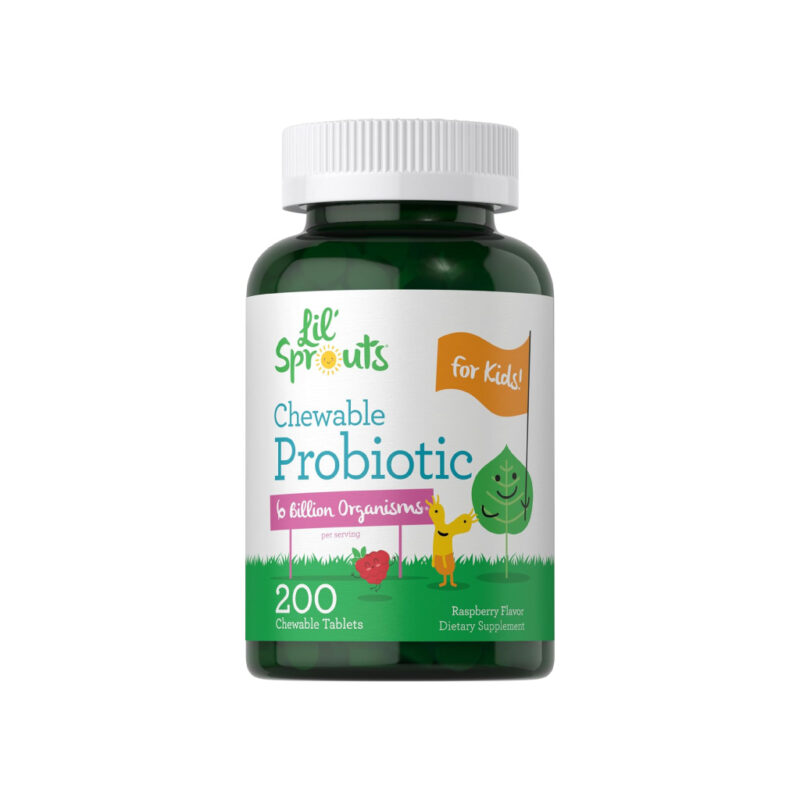Lil Sprouts - Probióticos para niños | 200 tabletas masticables ...