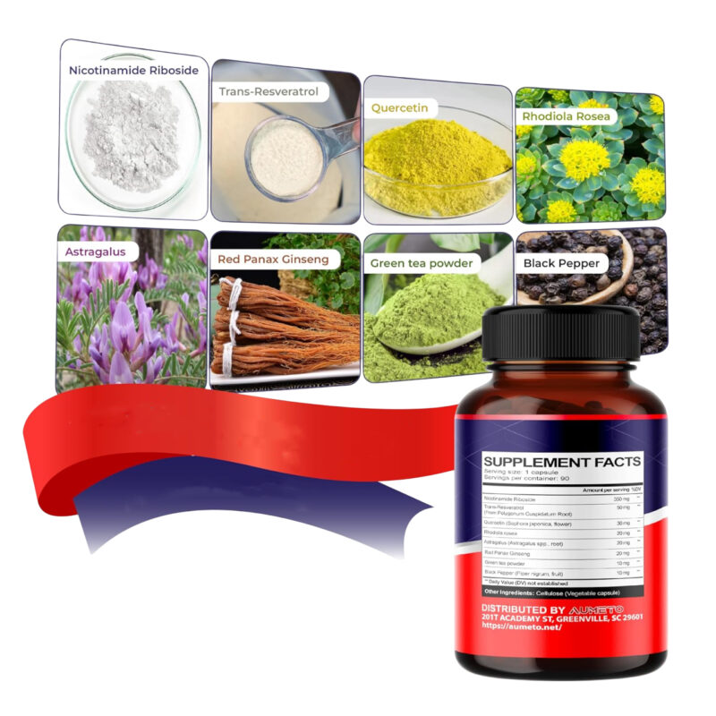 NAD+ (NICOTINAMIDE RIBOSIDE RESVERATROL) 150 CAPS - Priceless Imports ...