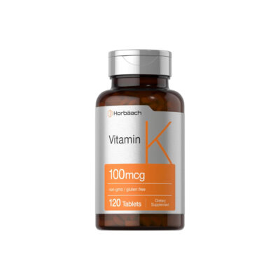 Vitamina K | 100mcg 120 tabletas Horbäach - Priceless Imports Nicaragua