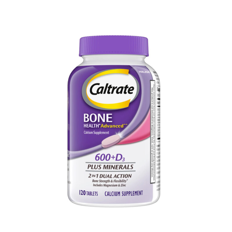 Caltrate Calcio 600+ Vitamina D3, Plus Dual Action 120 Tabletas ...