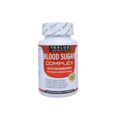 BLOOD SUGAR COMPLEX 60 CAPSULES TOPLUX NUTRITION - Priceless Imports ...